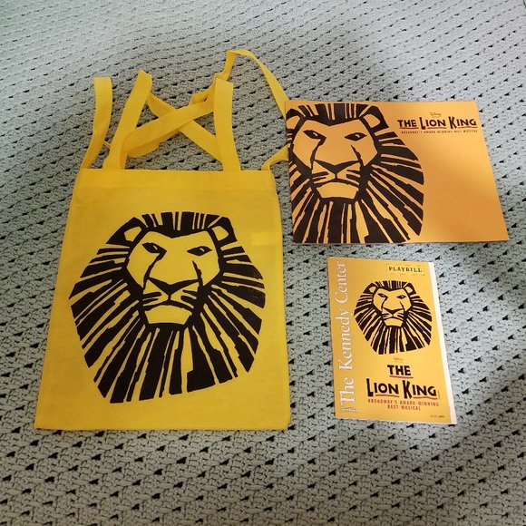 Disney | Other | The Lion King Broadway Musical Booklet Program And ...